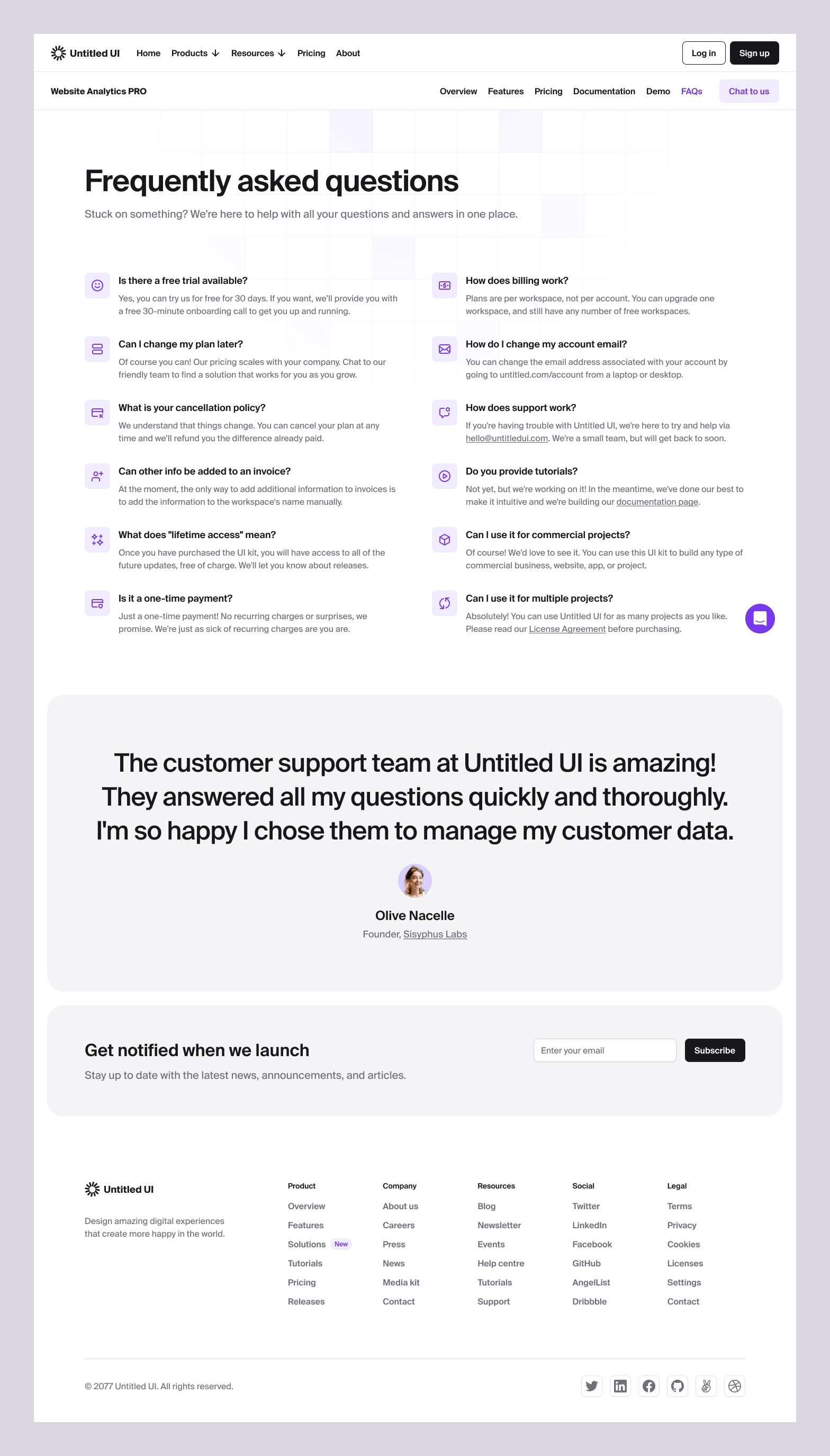 Frequently Asked Questions (FAQs) — Untitled UI by Jordan Hughes® on ... Frequently Asked Questions (FAQs) — Untitled UI by Jordan Hughes® on ...